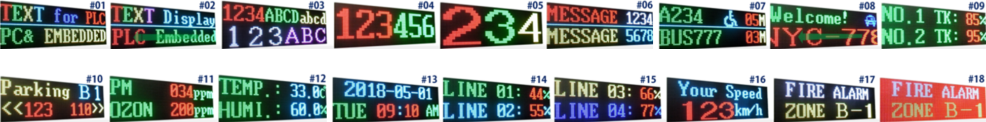 LED display kit - LED Message Display Solution